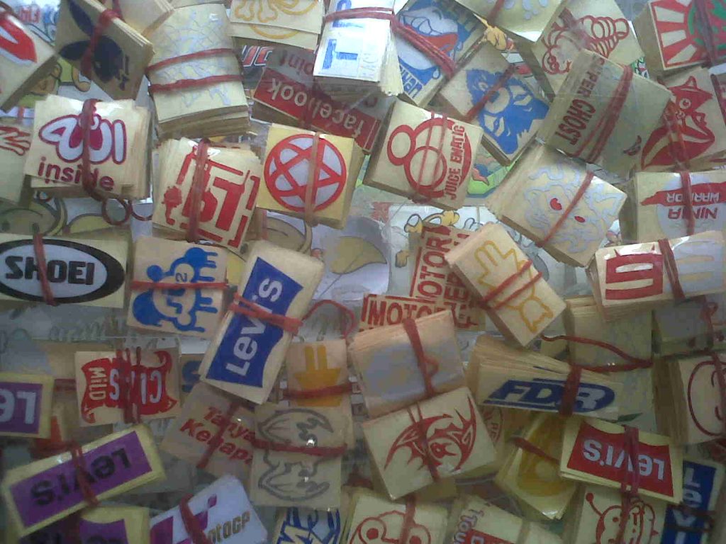 Stiker Tumpuk - 0813-7911-3785 | Jakarta Sticker, Beli Sticker, Grosir ...